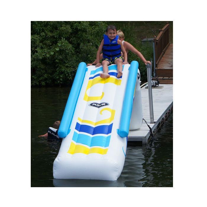 Rave Sports Inflatable Dock Slide - Splashy McFun